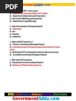 FSSAI Complete Notes | PDF | Food Safety