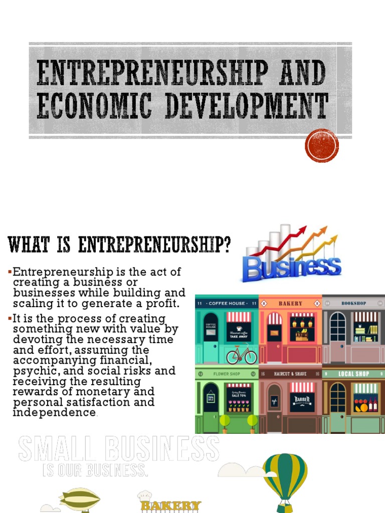 Entrepreneurship and Economic Development PDF | PDF | Entrepreneurship ...