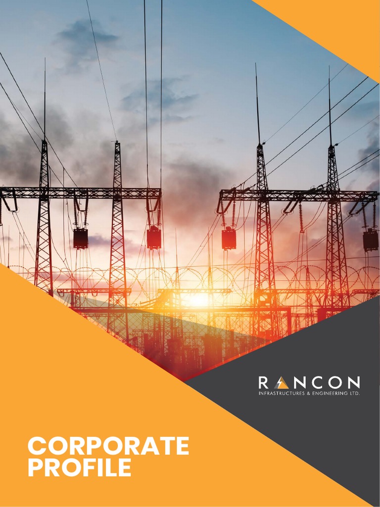 RANCON Infrastructures & Engineering Overview | PDF | Galvanization | Scada