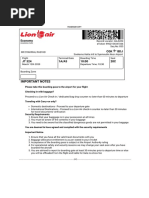 Tiket Batik Air | PDF | Baggage | Aviation