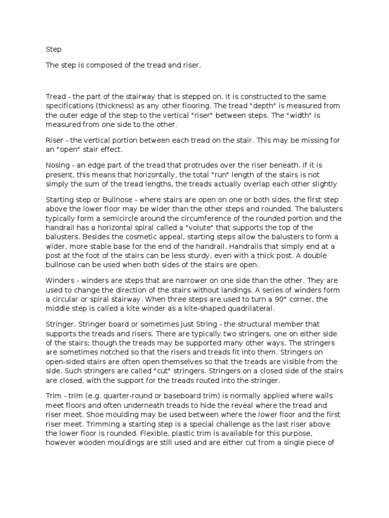 Stair Design Pdf Stairs Architectural Elements