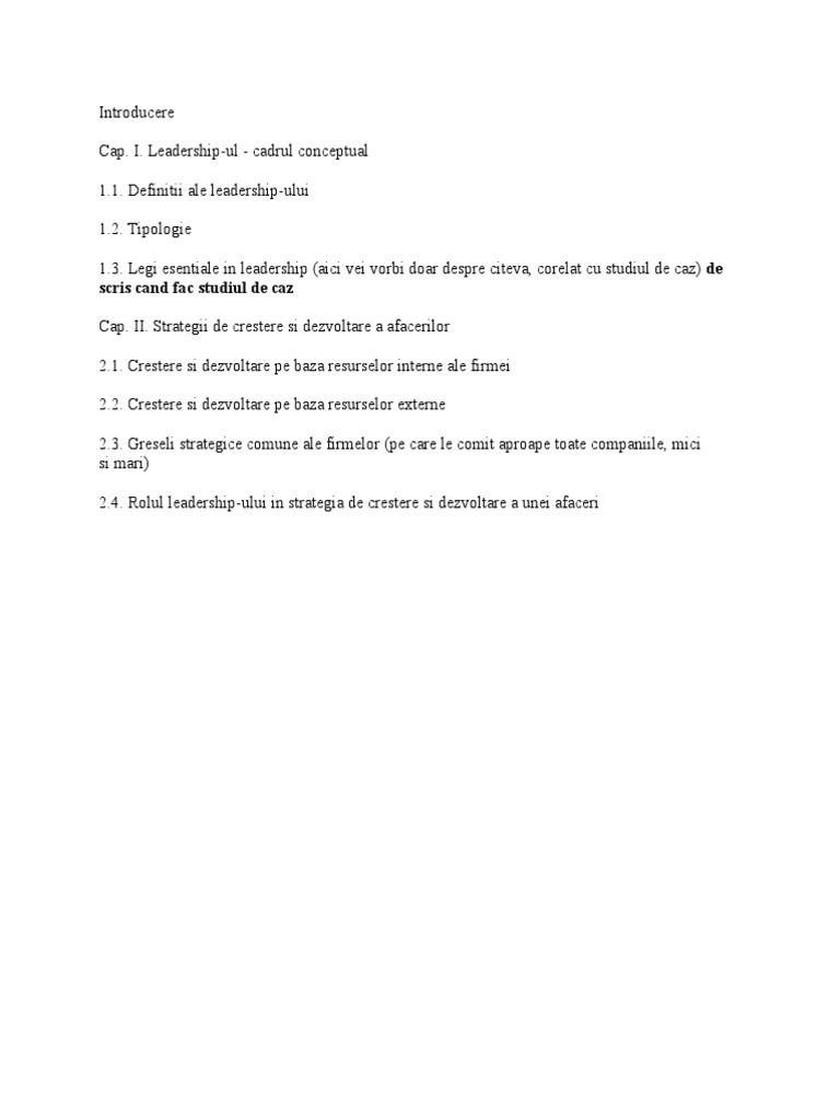 Scris Cand Fac Studiul de Caz | PDF | Mergers And Acquisitions | Leadership