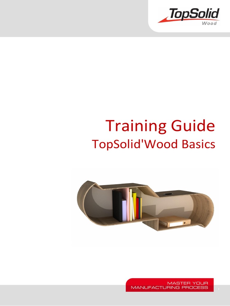 TopSolid TG Wood Basics v6 18 Us | PDF | Icon (Computing) | Menu (Computing)