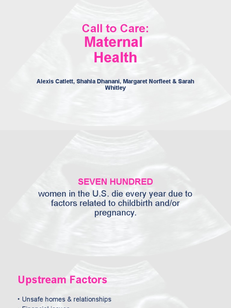 Call To Care | PDF | Maternal Death | Health Policy