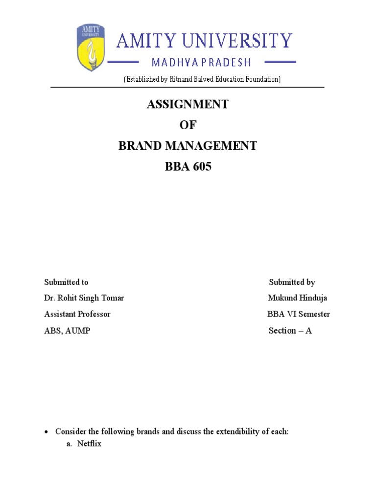 Analyzing the Extendibility of Popular Brands through Ansoff's Growth ...