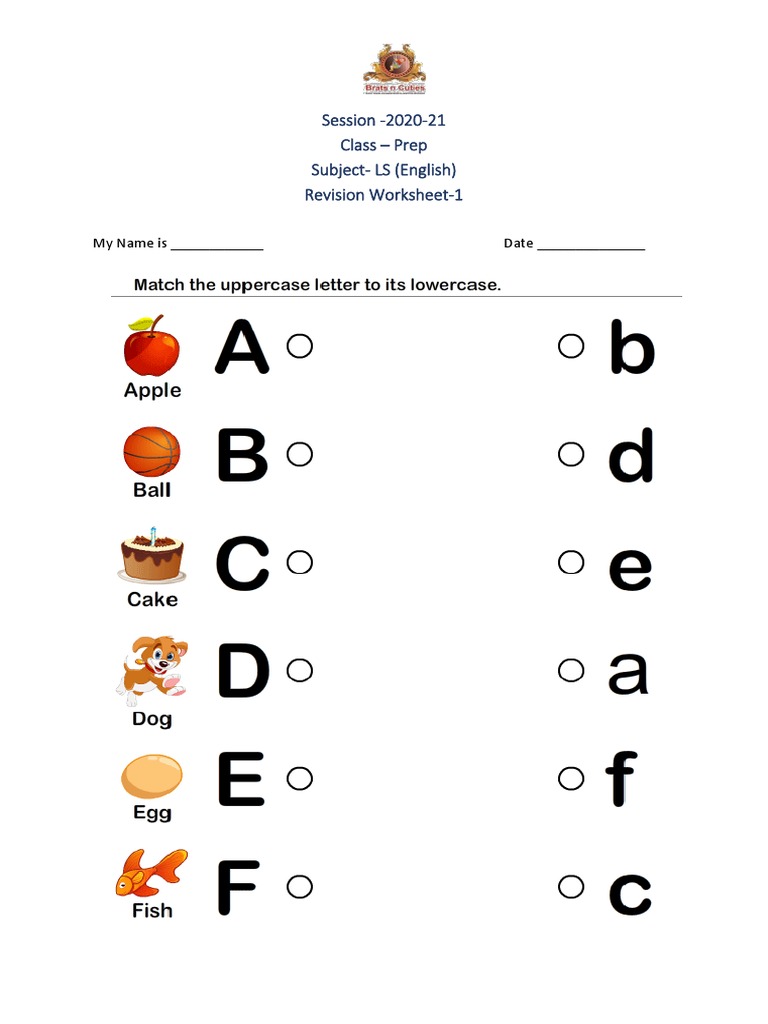 Prep LS Revision Worksheet 1 | PDF