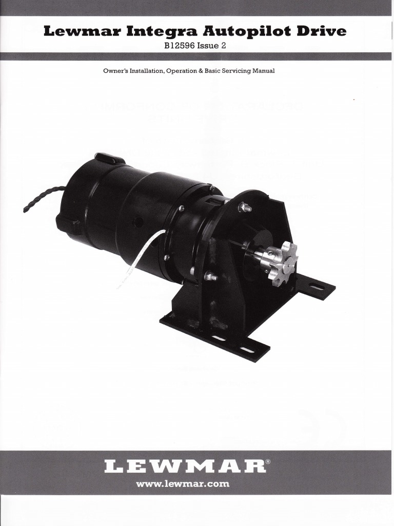 Lewmar Integra Autopilotantrieb 2011 | PDF | Electromagnetic ...
