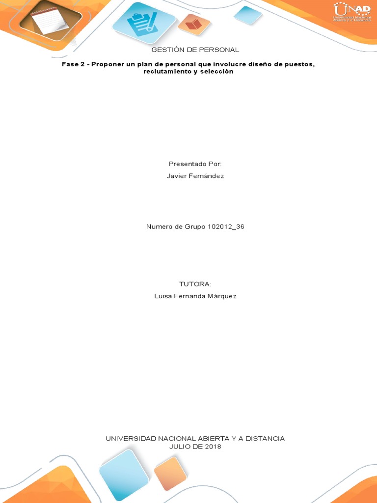 Plan de personal para una distribuidora de artículos tecnológicos | PDF ...