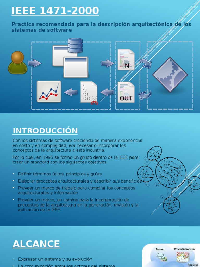 Guía IEEE 1471-2000 para Arquitectura Software | PDF | Sistema | Software