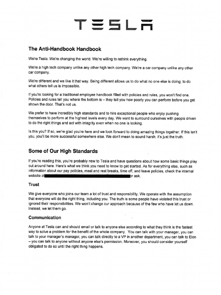 Tesla Anti Handbook Handbook PDF | PDF