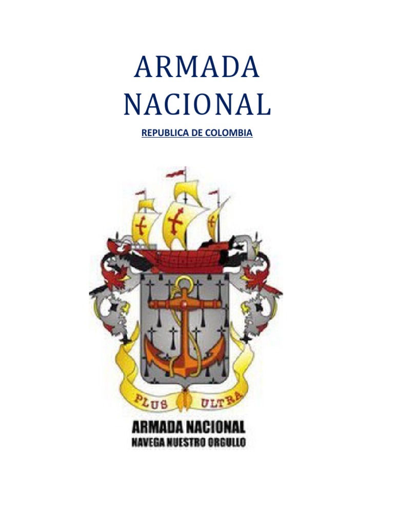 Escudo y Lema de la Armada Nacional | PDF | Militar | Agitación