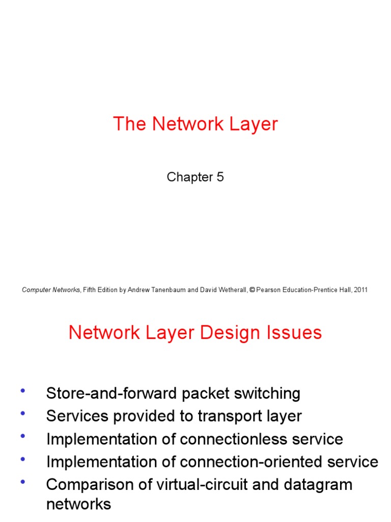 The Network Layer | PDF | Routing | Internet Protocols