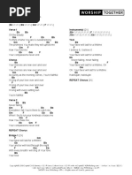 Way Maker Chord Chart | PDF