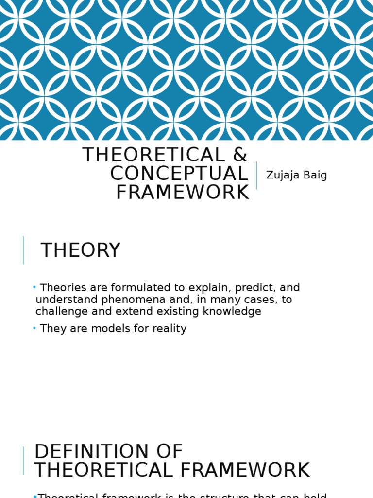Theoretical Framework & Conceptual Framework | PDF | Conceptual ...
