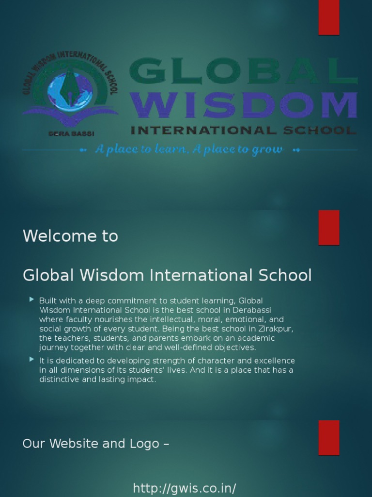 Gwis Best School in Derabassi | PDF