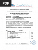 Erection Completion Certificate | PDF