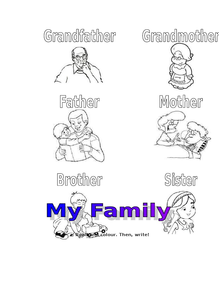 My-Family 1 Er Grado | PDF