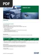 Hardox 450 Data Sheet | PDF | Sheet Metal | Engineering Tolerance