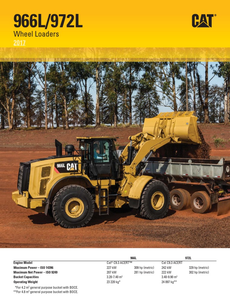 Wheel Loaders | PDF | Horsepower | Engines