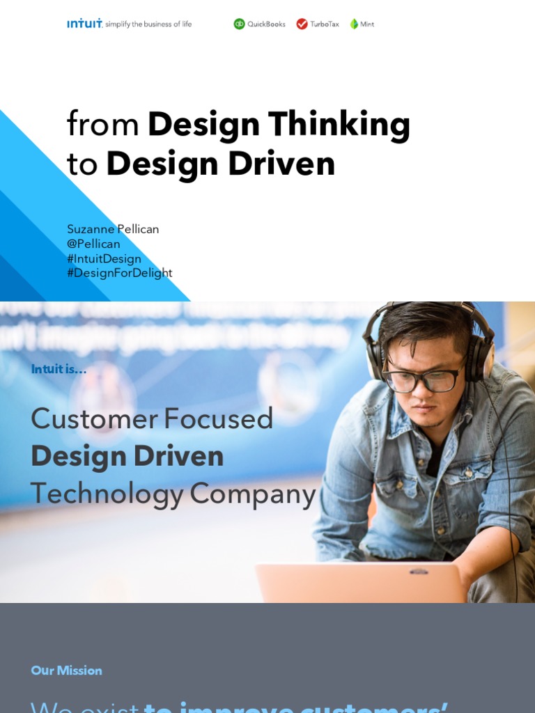 Intuit's Design-Driven Innovation Journey | PDF | Innovation | Design ...