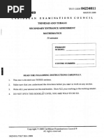 Standard 1 Mathematics Assessment 2025 | PDF
