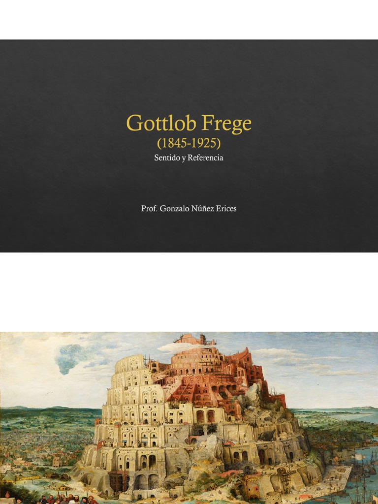 Frege - Sobre Sentido y Referencia PDF | PDF | Gottlob Frege | Palabra