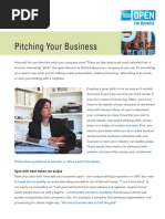 Gaddie Pitch Cheat Sheet | PDF