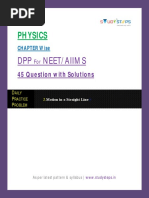 Vectors Chapter I Allen Module | PDF