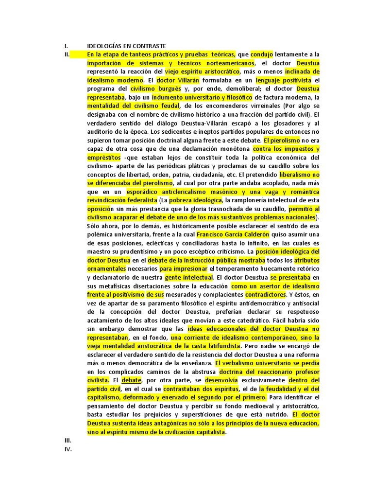 Ideologías en Contraste | PDF | Ideologías | Capitalismo