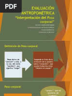 Fórmulas de Peso Corregido y Ideal | PDF