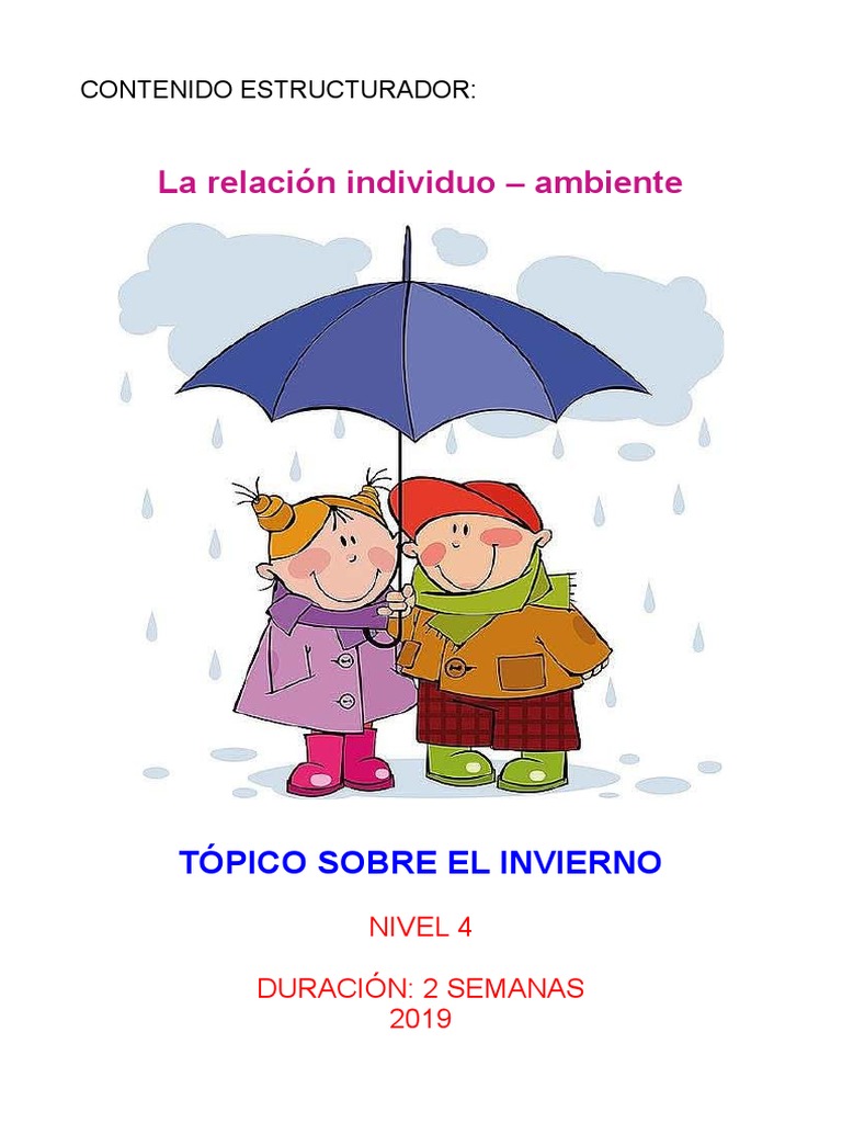 Unidad El Invierno | PDF | Naturaleza | Conocimiento