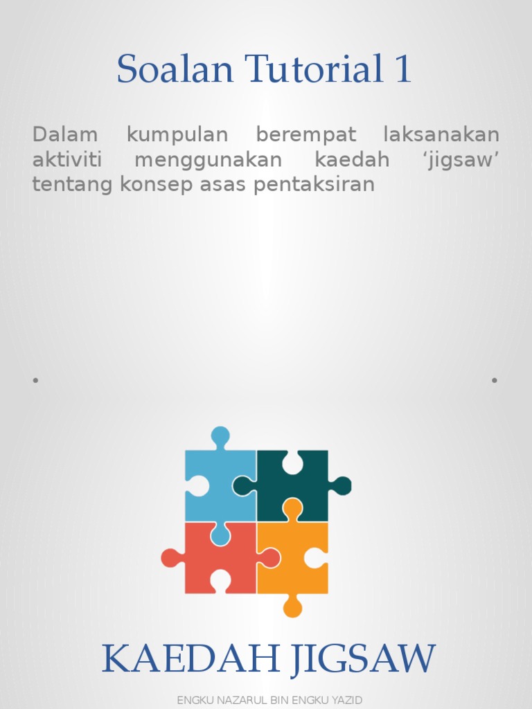 Kaedah Jigsaw | PDF