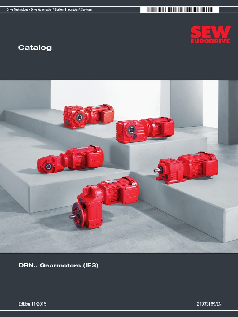 Catalogo de Seleccion Sew PDF | PDF | Electric Motor | Gear