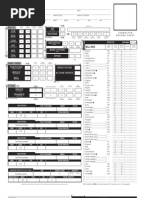 D20 Modern Character Sheet - lasopagator