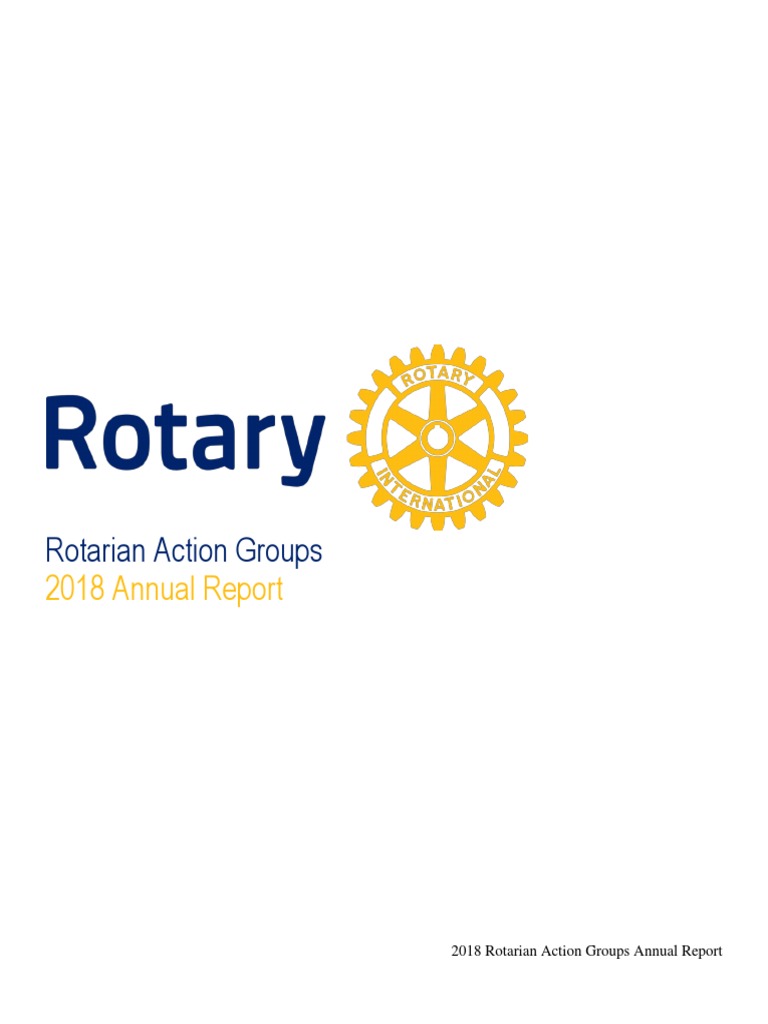 Rotarian Action Groups Annual Report en | PDF | Hepatitis | Domestic ...