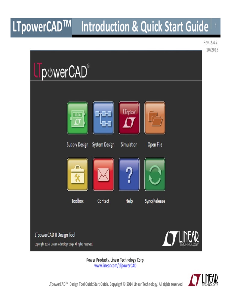 LTpowerCAD II Quick Start Guide PDF | PDF | Microsoft Windows | Computing
