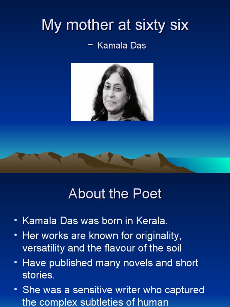 My Mother at Sixty Six | PDF