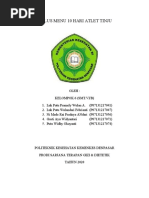 CONTOH Menu Atlet | PDF