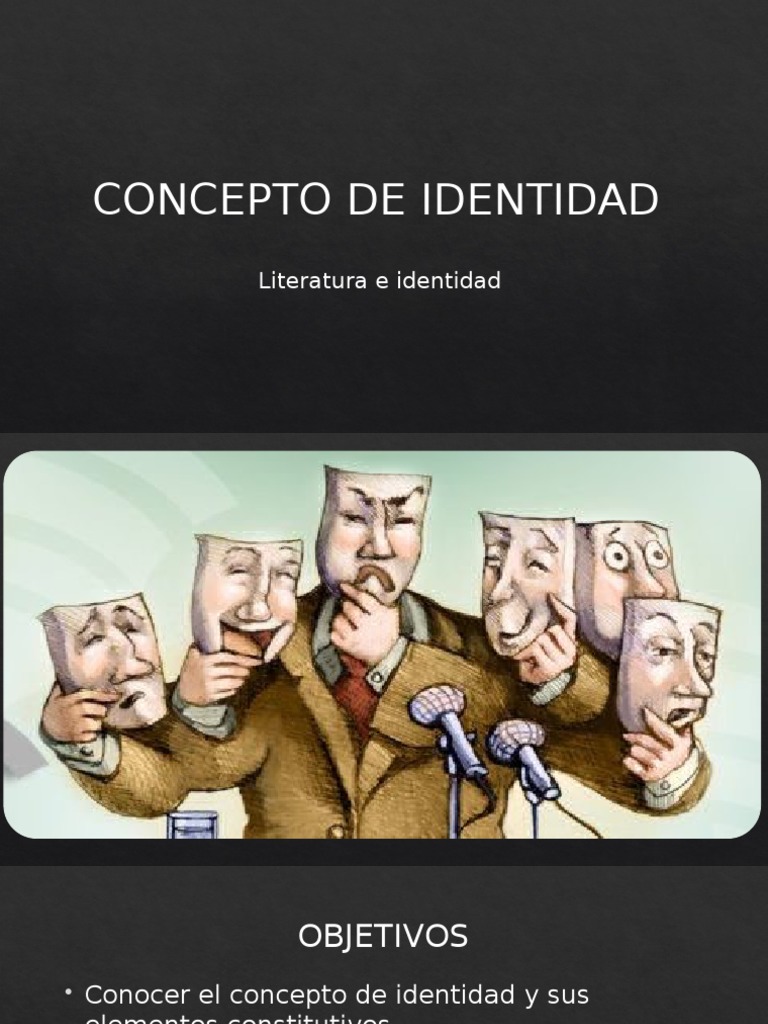Concepto de Identidad | PDF | Concepto | Esencia