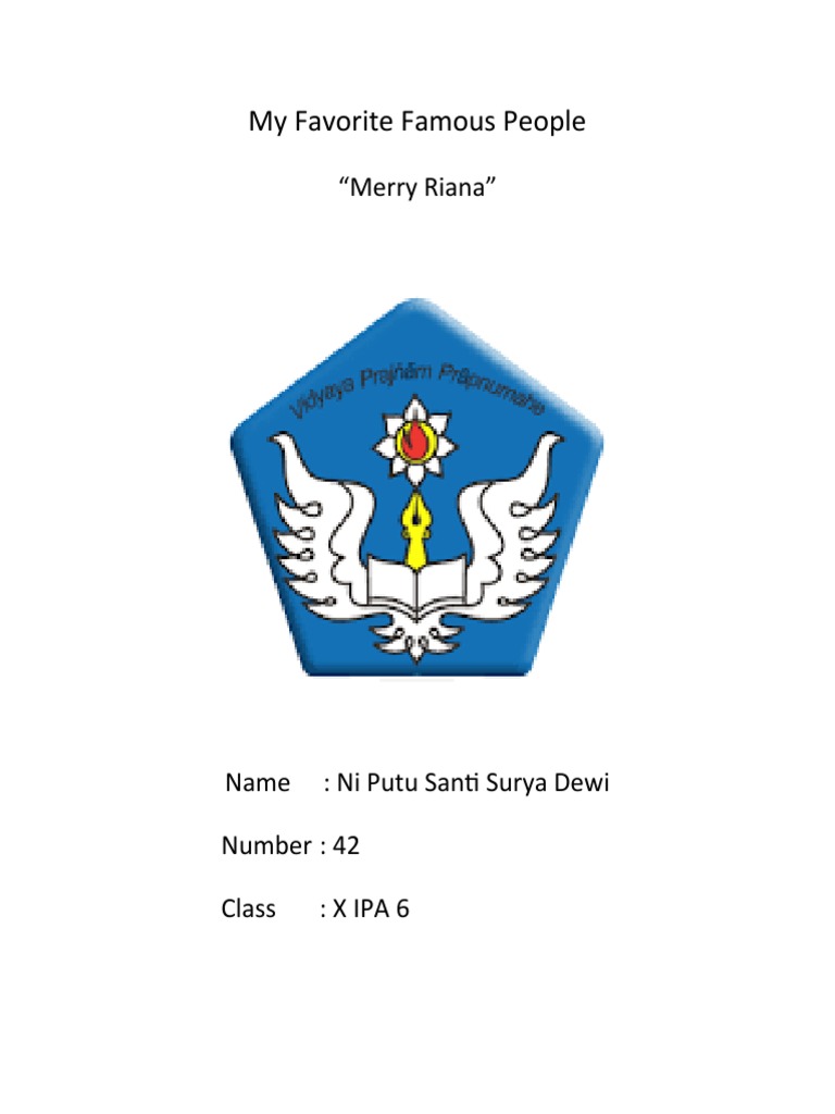 My Favorite Famous People: "Merry Riana" | PDF | Business