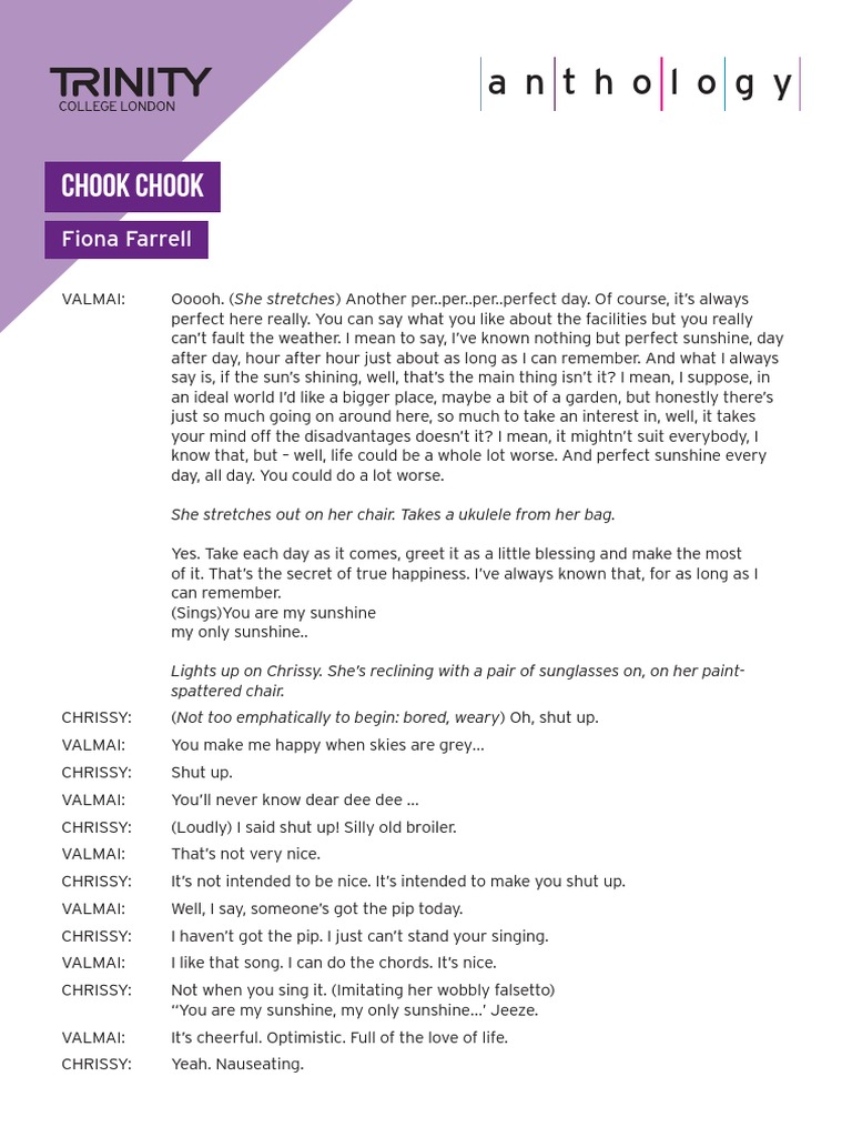 AinP Chook Chook | PDF