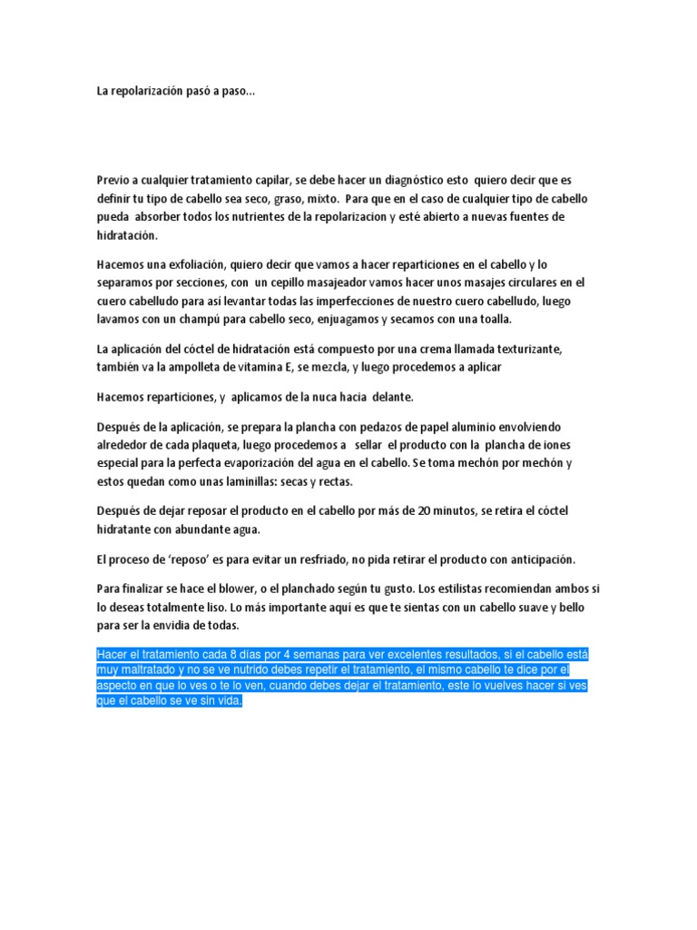 La Repolarización Pasó A Paso | PDF