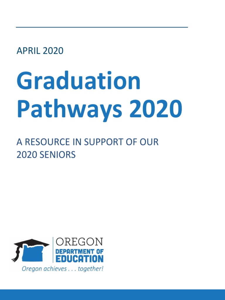 Graduation Pathways 2020 Guidance | PDF | General Educational ...