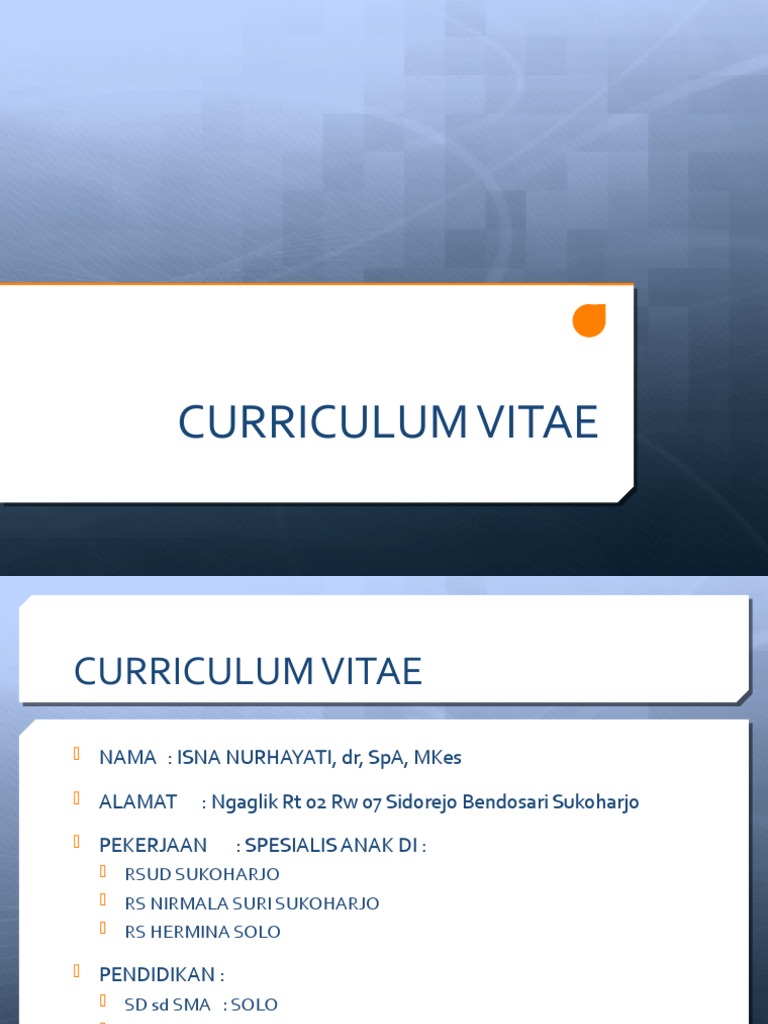 CV Isna | PDF