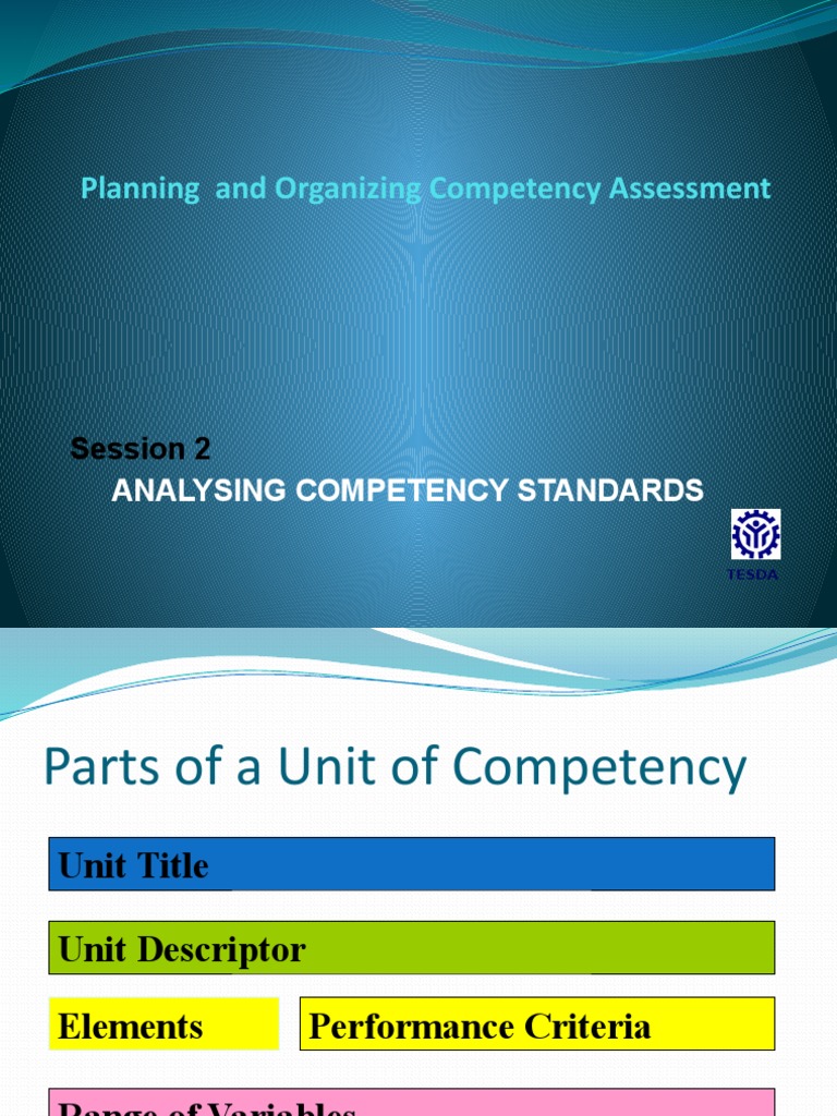 2 Analysing Competency Standards | PDF | Competence (Human Resources ...