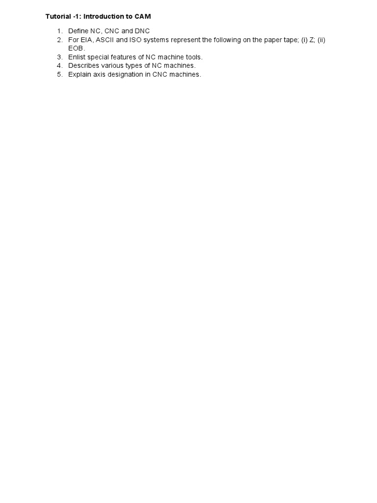 Tutorial Cadcam | PDF | Numerical Control | Computer Aided Design