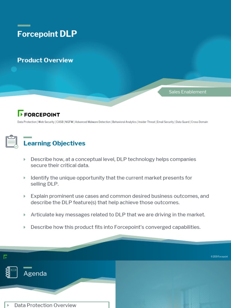 PRODUCT OVERVIEW - Forcepoint DLP - V5 | PDF | Cloud Computing | Mobile App
