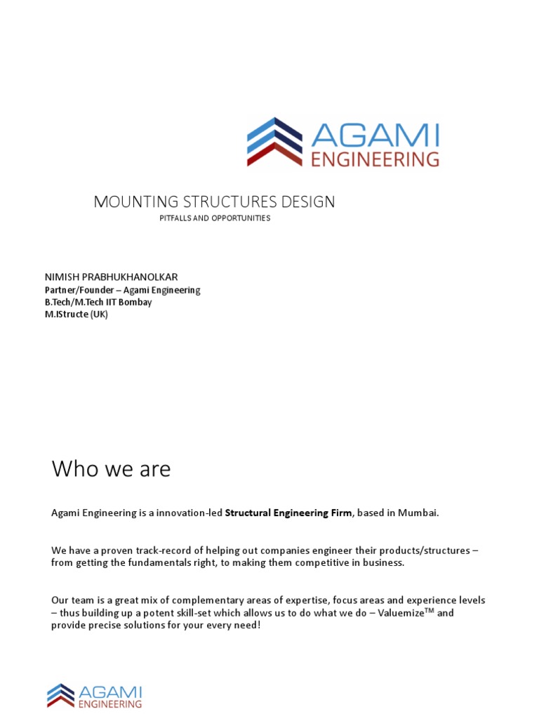 Fixed Tilt Structures Design | PDF | Geotechnical Engineering | Engineering