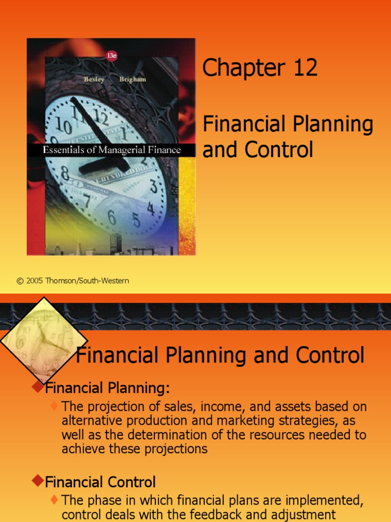 Financial Planning | PDF | Retained Earnings | Financial Plan