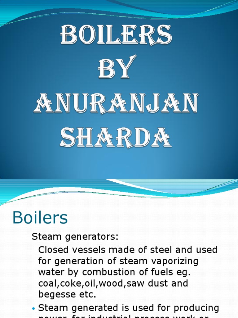 BOILERS | PDF | Boiler | Steam